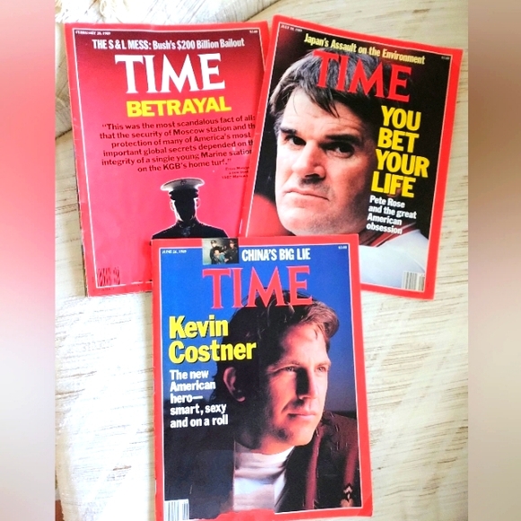 TIME Magazines | Other | Vintage 989 Time Magazines | Poshmark